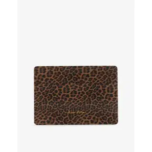 HEAVEN MAYHEM Air 15 -print Vegan-leather Laptop Case - Leopard