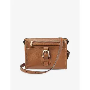 ASPINAL OF LONDON Small Leather Cross-body Bag - Tan