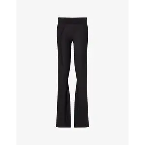 GYMSHARK Luxe Flared Leggings - Gs Black