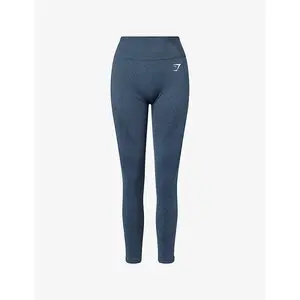 GYMSHARK Vital Seamless 2.0 Gym Leggings - Gs Stealth Blue/ Marl