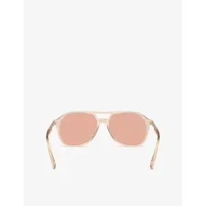 Brunello Cucinelli Pilot-frame Acetate Sunglasses