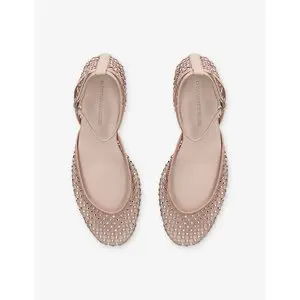 Christopher Esber Minette Mesh Ballet Flats - Blush