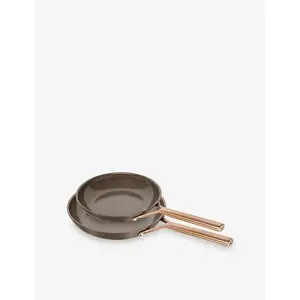 ZWILLING Milano Two-piece Aluminium Frying Pan Set - Brown