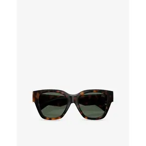 Burberry Square Frame Acetate Sunglasses - Brown