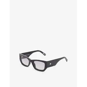Le Specs D-frame Acetate Sunglasses - Black