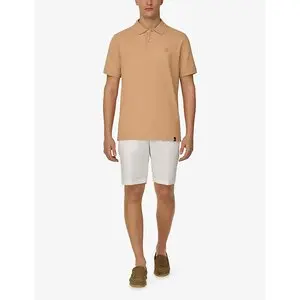 Boggi Milano Straight-leg Regular-fit Stretch-cotton Bermuda Shorts