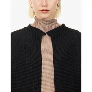 Issey Miyake Wooly Pleats Knit Cardigan