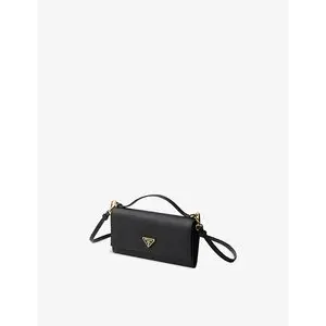 Prada Saffiano Iphone 17 Pro Leather Phone Case