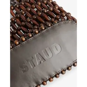 Staud Coronado Beaded Shoulder Bag