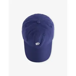 DRAKE'S Chainstitched D Logo Cotton Cap