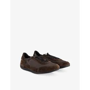 VAGABOND SHOEMAKERS Suede And Mesh Trainers With Drawstring Detail
