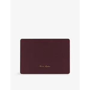 HEAVEN MAYHEM Pro 13 Pebbled Vegan-leather Laptop Case - Plum