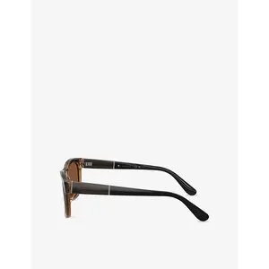 Brunello Cucinelli Acetate Pillow-frame Sunglasses