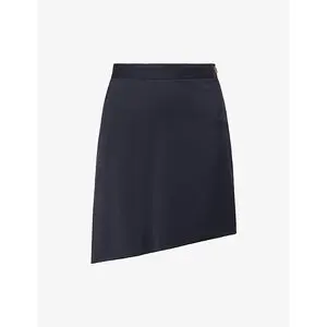 VIVIENNE WESTWOOD Asymmetric Wool Mini Skirt