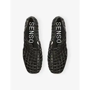Senso Woven Ballet Flats - Black