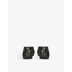 Senso Woven Ballet Flats - Black