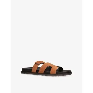 Steve Madden Manu Suede Sandals - Brown