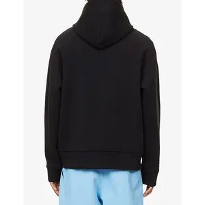 On Focus Tech" Regular-fit Stretch-cotton Blend Hoodie