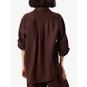 Whistles Relaxed Fit Linen Shirt
