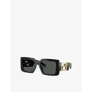 Versace Square Frame Acetate Sunglasses