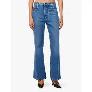 Bottega Veneta Mid-rise Flare-leg Denim Jeans