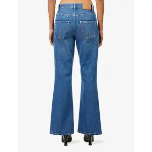 Bottega Veneta Mid-rise Flare-leg Denim Jeans