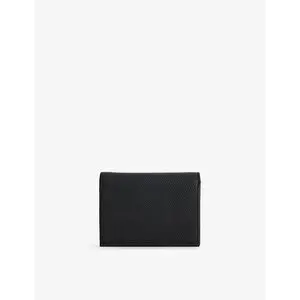 Valentino Garavani Vlogo Signature Leather Card Holder - Nero