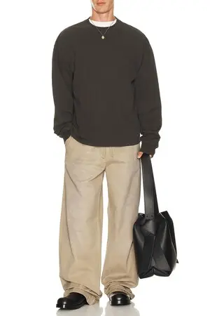 Acne Studios Plott Peached Light Cotton Twill Pant