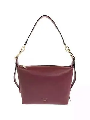 Furla Grained Leather Tote Bag