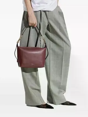 Furla Grained Leather Tote Bag