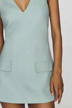 MARE MARE V-neck Romper - Blue Surf