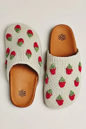 THE SAK Bolinas Clogs - Red Pattern