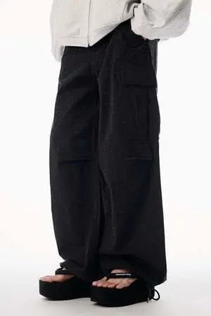 Alexander Wang Crystal Embellished Cargo Pants