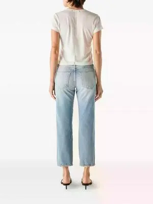 AMO 143 Faded Effect Denim Jeans