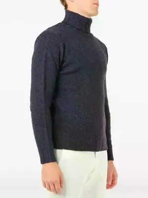 AL DUCA D’AOSTA 1902 Ribbed Trim Wool Sweater