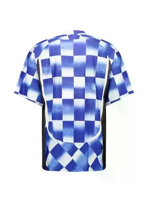 LE PERE Torn Checkered Jersey