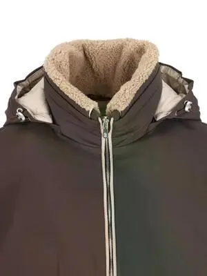 Brunello Cucinelli Shearling-collar Hooded Jacket
