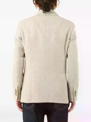 AL DUCA D’AOSTA 1902 Double-breasted Herringbone Blazer