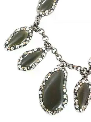 SWAROVSKI Rhinestone Crystal-embellished Bracelet - Silver
