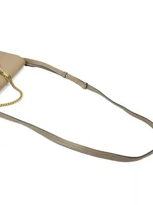 Chloé Faye Leather Shoulder Bag - Neutrals