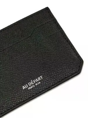 AU DEPART Grainy-leather Cardholder