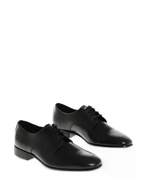 Corneliani Brushed Leather Derby Shoes