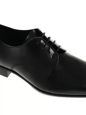 Corneliani Brushed Leather Derby Shoes