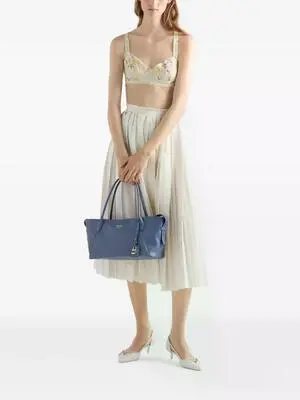 Prada Large Leather Tote Bag