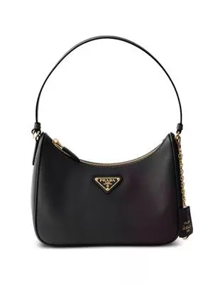 Prada Re-edition 2005 Saffiano Leather Mini-bag - Black