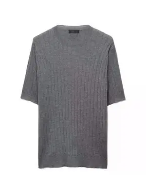Prada Cashmere And Silk Crew-neck Sweater