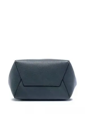 Celine Soft Grained Calfskin Seau Sangle Bucket Bag - Blue