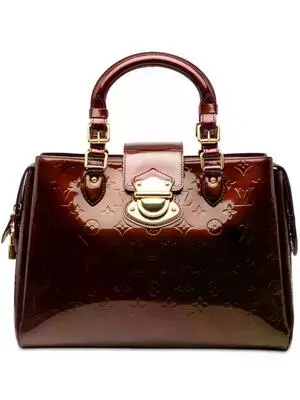 LOUIS VUITTON Monogram Vernis Melrose Avenue Handbag - Red