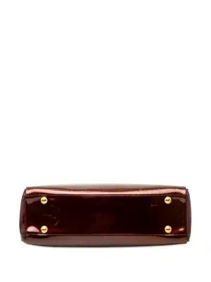 LOUIS VUITTON Monogram Vernis Melrose Avenue Handbag - Red