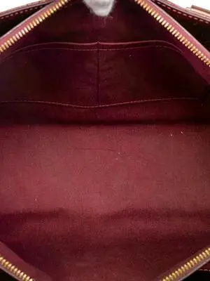 LOUIS VUITTON Monogram Vernis Melrose Avenue Handbag - Red